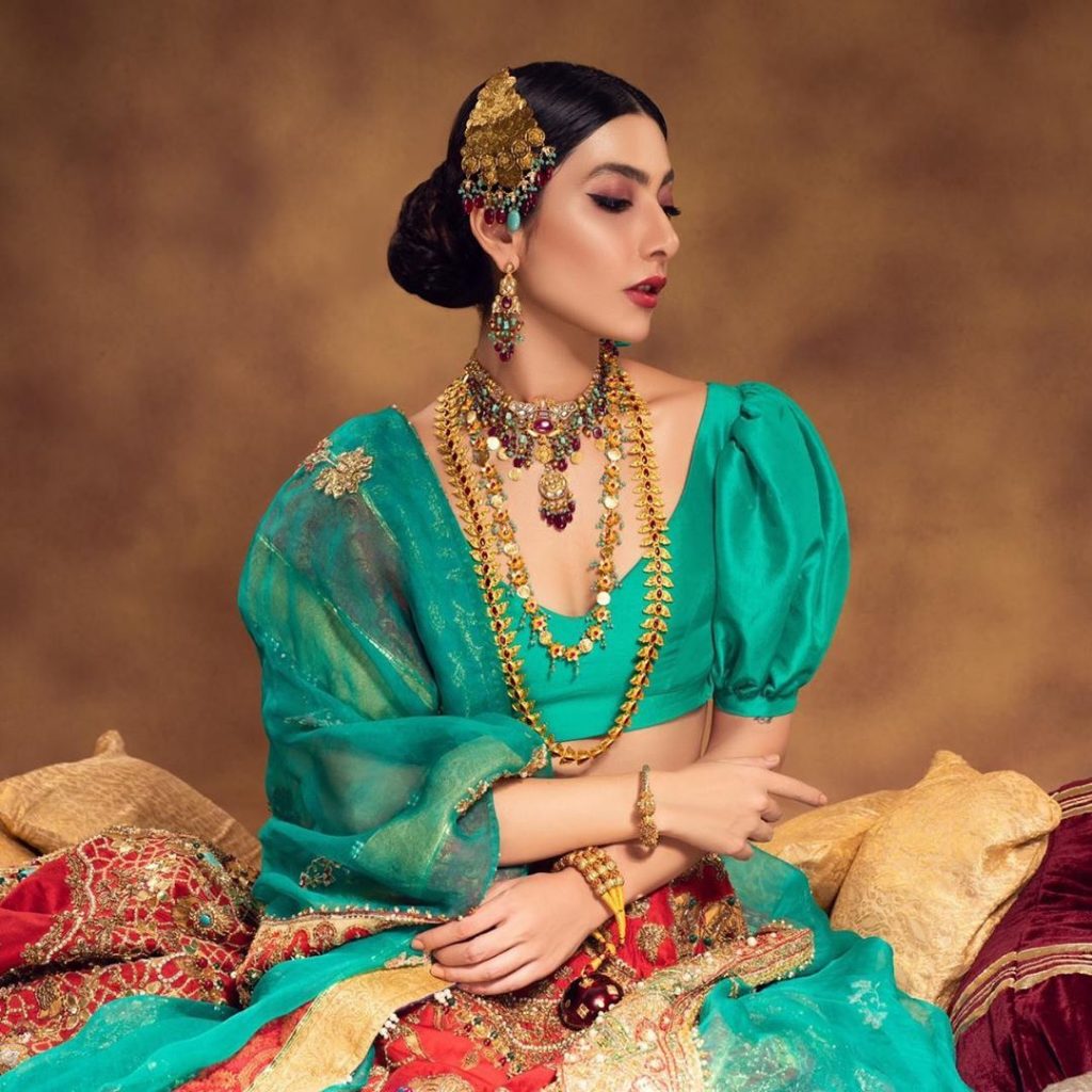 Eman Suleman Latest Beautiful Shoot for Shafaq Habib Jewelry | Reviewit.pk