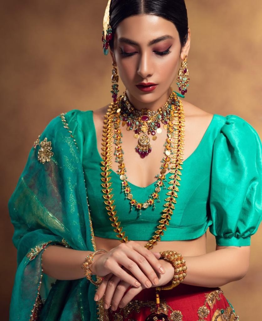 Eman Suleman Latest Beautiful Shoot for Shafaq Habib Jewelry | Reviewit.pk