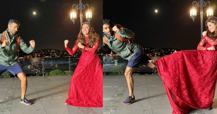 Adnan Malik Shared Memorable Clicks With Mahira Khan | Reviewit.pk