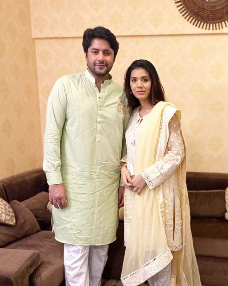 Imran Ashraf's Wife Shared Sweet Birthday Note For Husband | Reviewit.pk