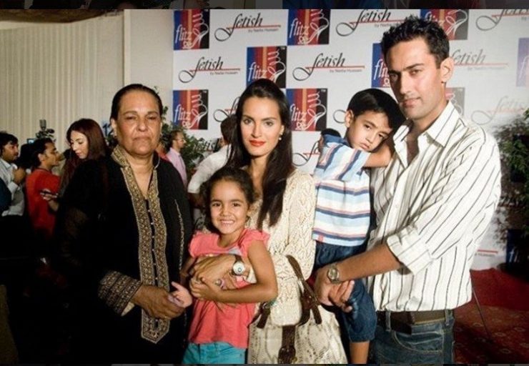 Unseen Pictures of Nadia Hussain with Her Husband Atif Khan | Reviewit.pk