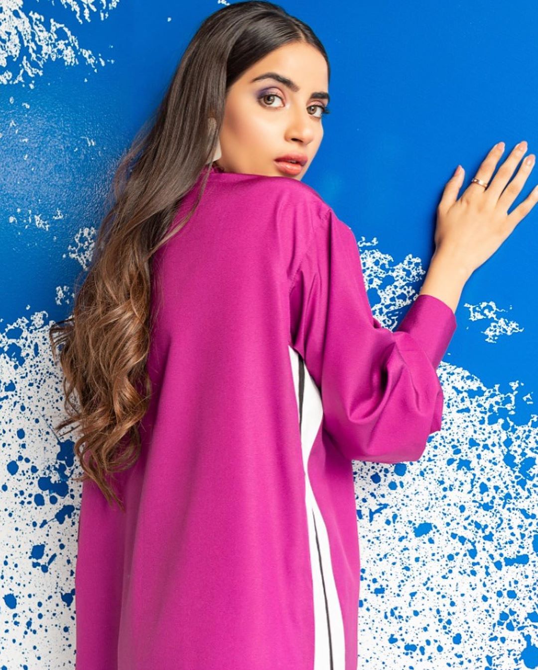 Saboor Aly Collaborated With Lulusar For Latest Versatile Outfits ...