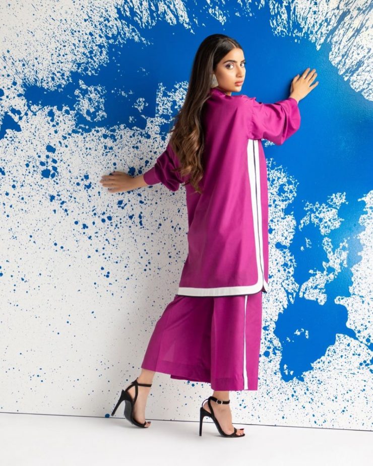 Saboor Aly Collaborated With Lulusar For Latest Versatile Outfits ...