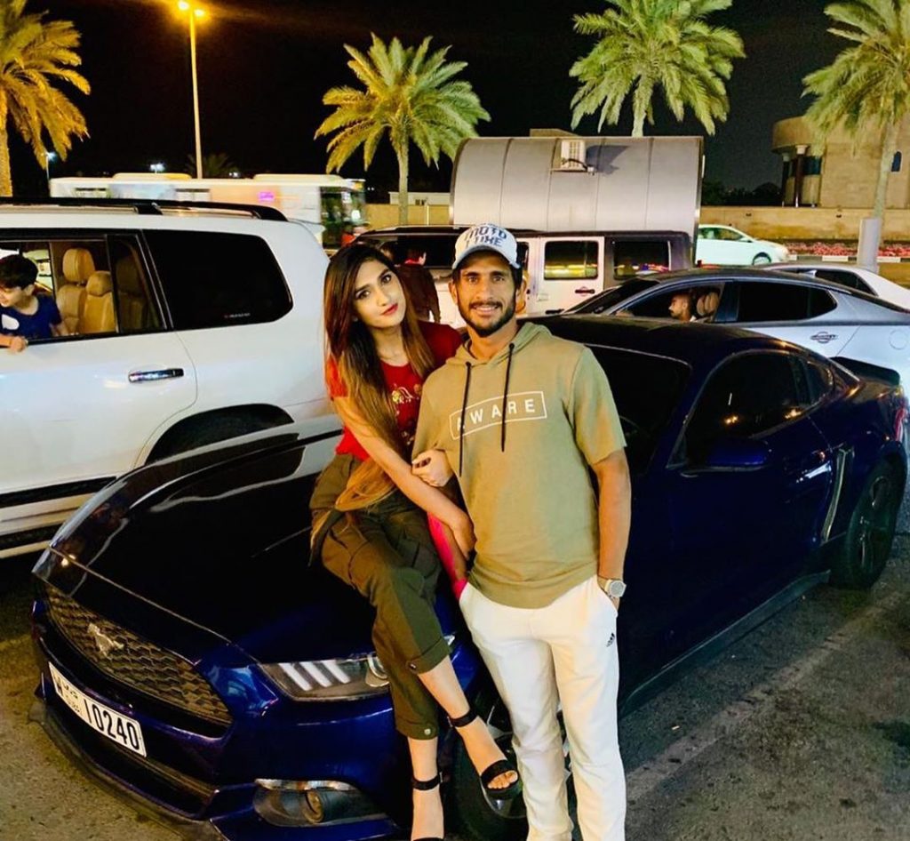 Cricketer Hassan Ali with his wife Samyah - Adorable Pictures | Reviewit.pk