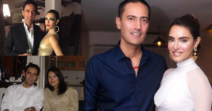 Unseen Pictures of Nadia Hussain with Her Husband Atif Khan | Reviewit.pk