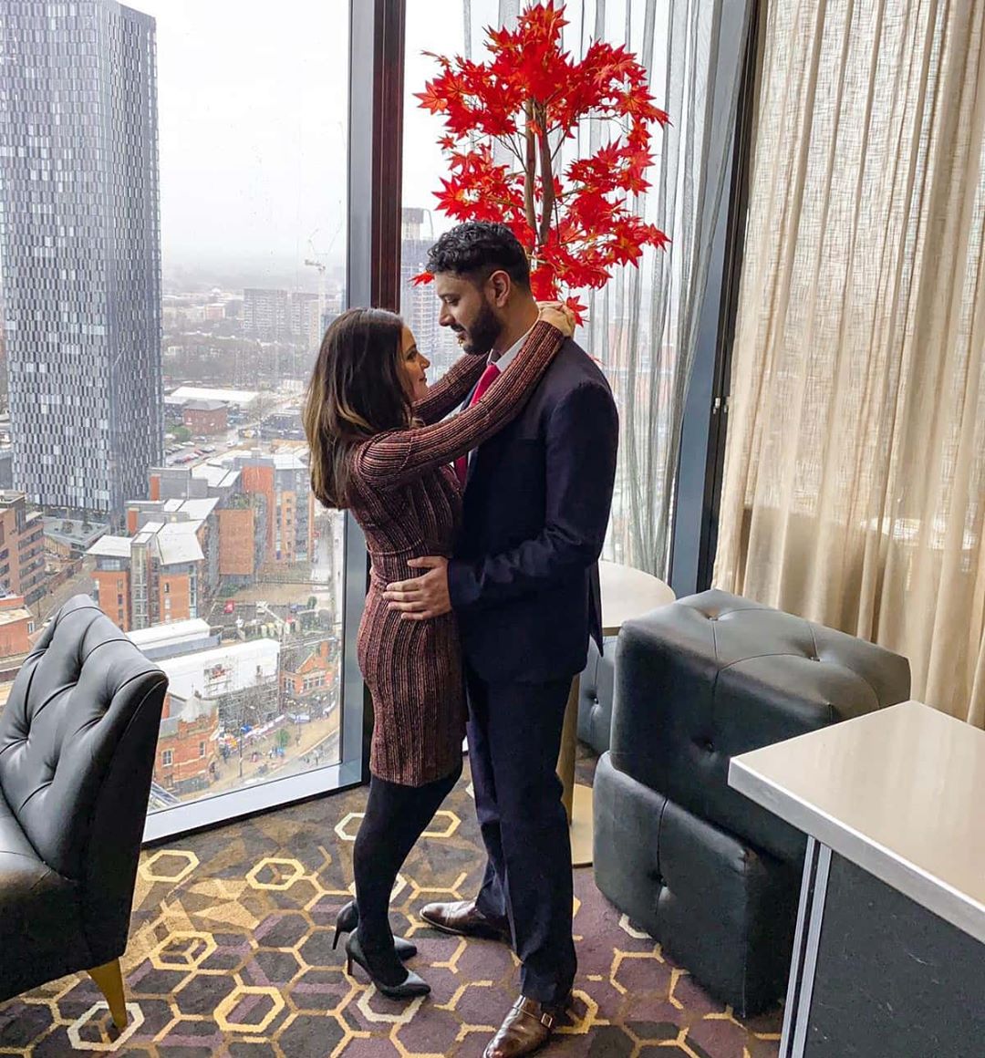 Rare and Unseen Photos of Armeena Rana Khan with Her Husband | Reviewit.pk