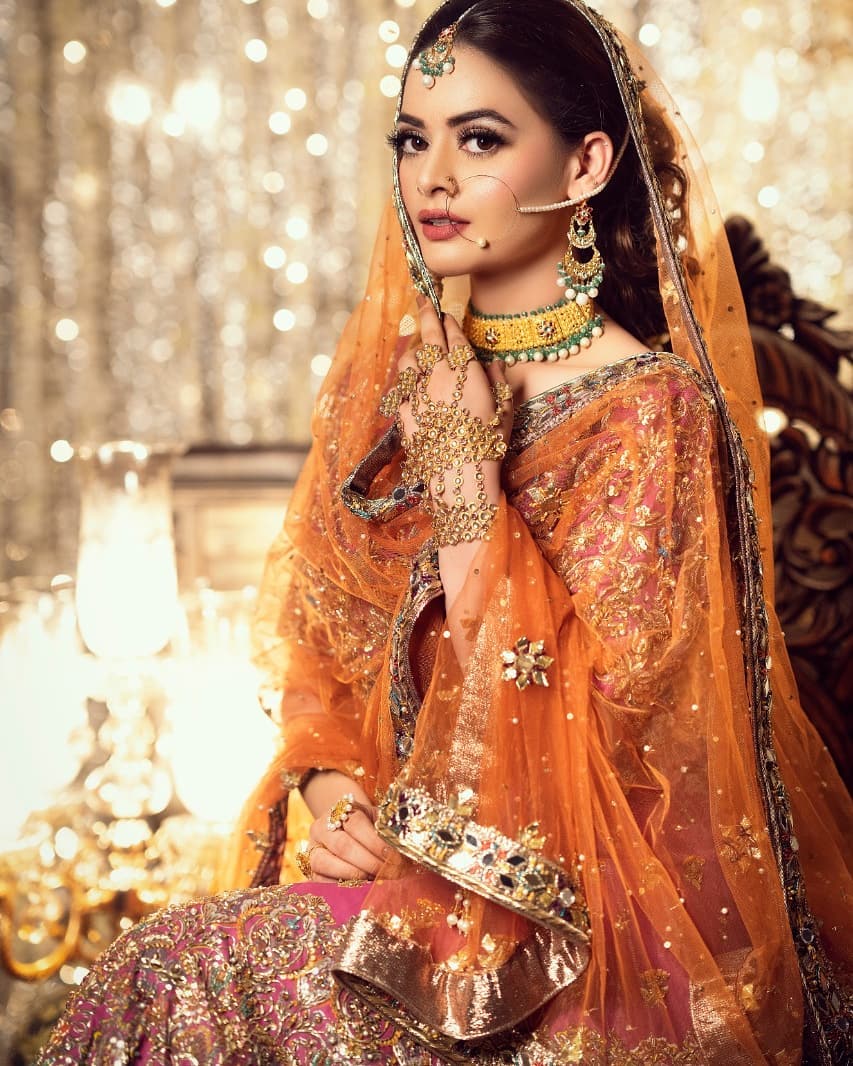 Minal Khan Looked A Vision In her Latest Shoot For Samsara Couture ...