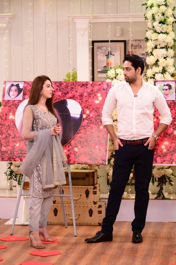 Newly Married Salman Saeed And Aleena Fatima In Good Morning Pakistan ...