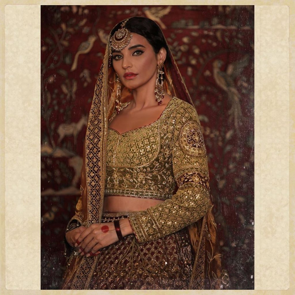 Sadia Khan is Looking Gorgeous in Latest Bridal Shoot for Divani ...