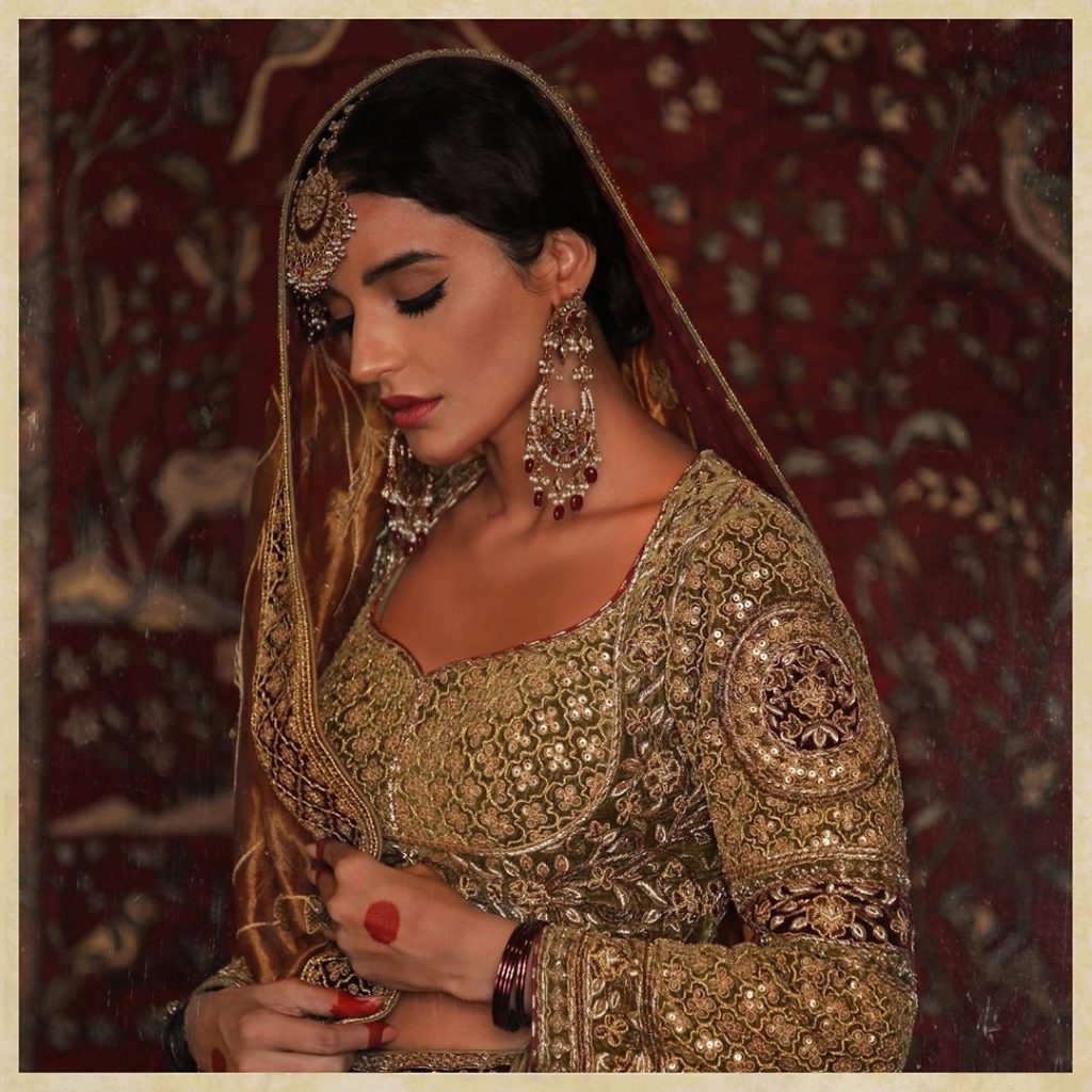 Sadia Khan is Looking Gorgeous in Latest Bridal Shoot for Divani ...