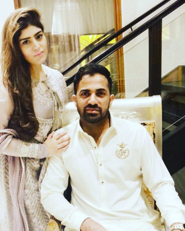 Wahab Riaz Wife | 20 Lovely Pictures | Reviewit.pk