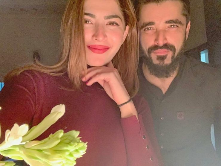 Hamza Ali Abbasi Wished Birthday To His Wife In Sweetest Way | Reviewit.pk
