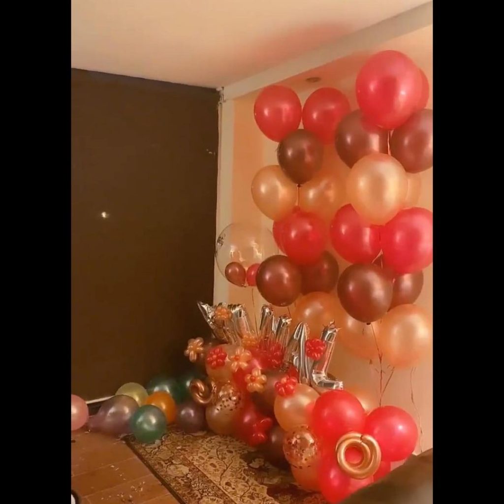 Minal Khan with her Baeu Ahsan Mohsin Akram | Reviewit.pk