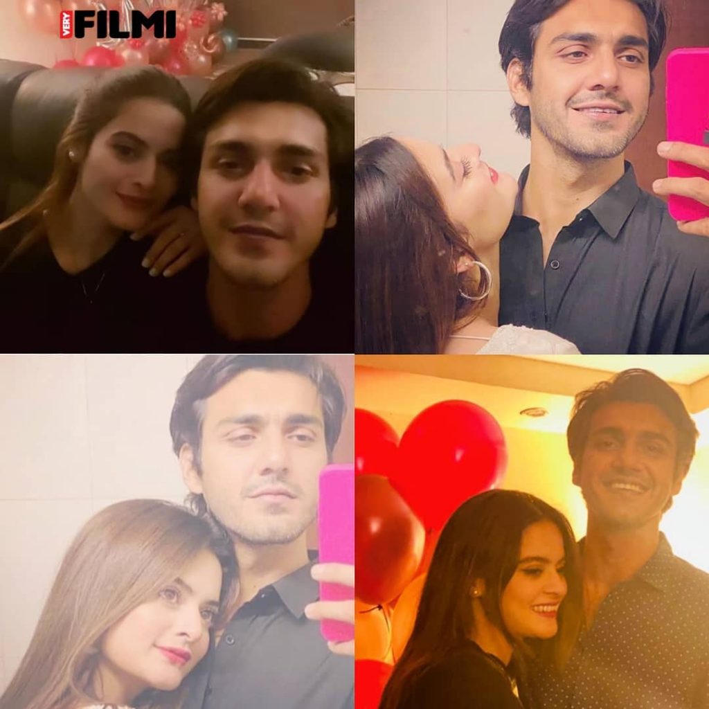 Minal Khan Birthday Pictures with Family and Friends | Reviewit.pk