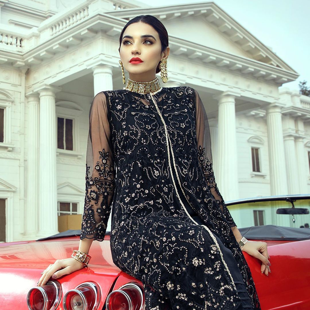 Unique Collection Of Maxis of Sadia Khan | Reviewit.pk