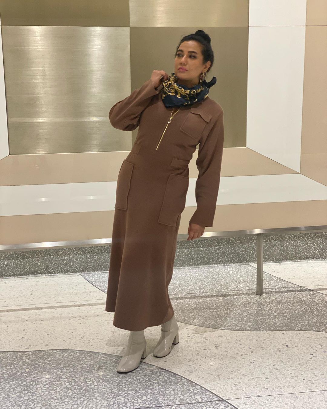 Ayesha Gul Giving Major Vacay Goals In NYC Pictures | Reviewit.pk