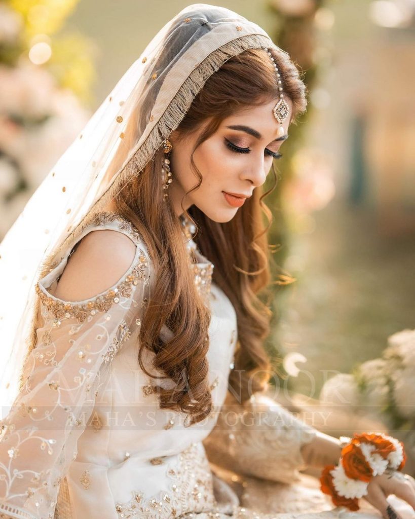Azekah Daniel Latest Bridal Shoot for Royli Salon | Reviewit.pk