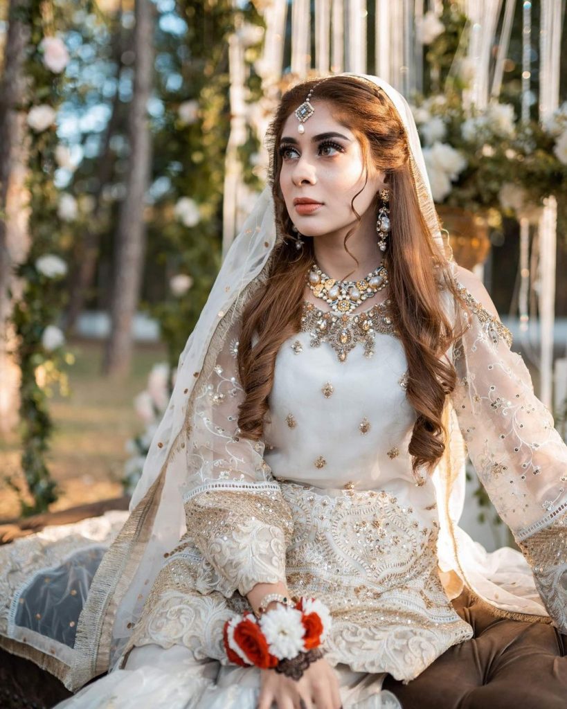 Azekah Daniel Latest Bridal Shoot for Royli Salon | Reviewit.pk