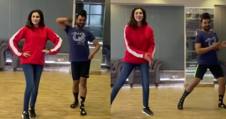 Fiza Ali Shows Awesome Dance Moves | Reviewit.pk