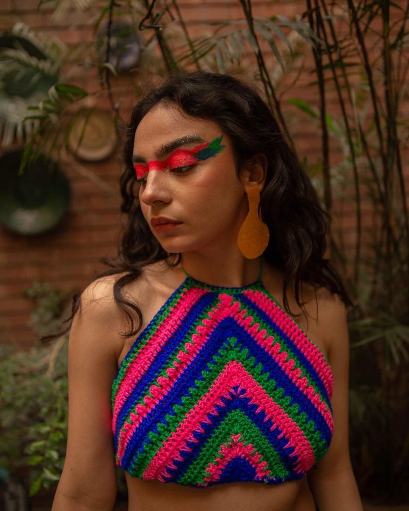 Actress Mehar Bano Knit Wear Latest Shoot for Sid Crafts | Reviewit.pk