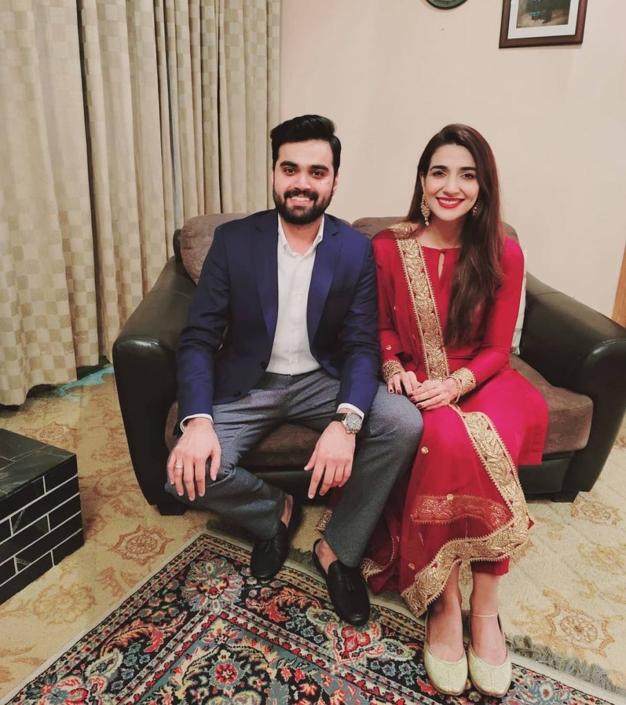 Rubab Hashim with her Husband Shoaib - Latest Pictures | Reviewit.pk