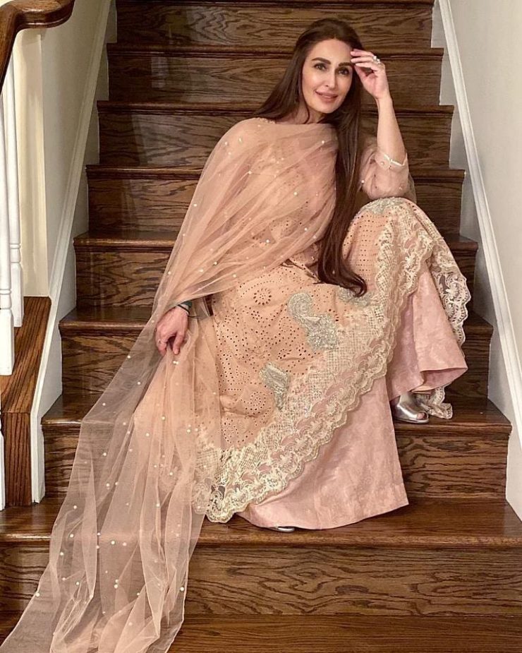Latest Trendy Eastern Dresses of Reema Khan | Reviewit.pk