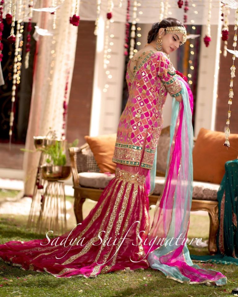 Latest Bridal Shoot Featuring The Stunner Zubab Rana | Reviewit.pk