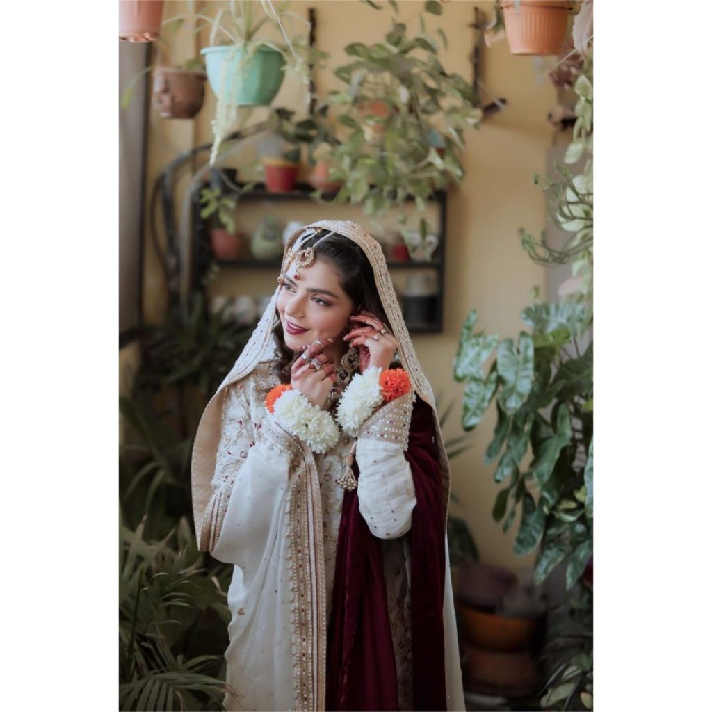 Actress Srha Asghar Beautiful Wedding Photoshoot | Reviewit.pk