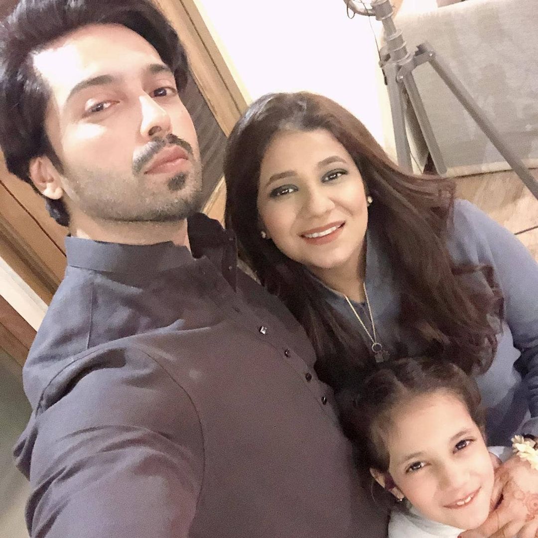 Latest Photos of Sana Fahad With Fahad Mustafa | Reviewit.pk