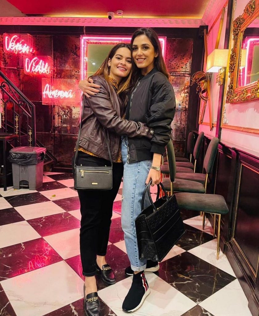 Aiman Khan, Muneeb and Minal in Lahore for HBCW21 | Reviewit.pk