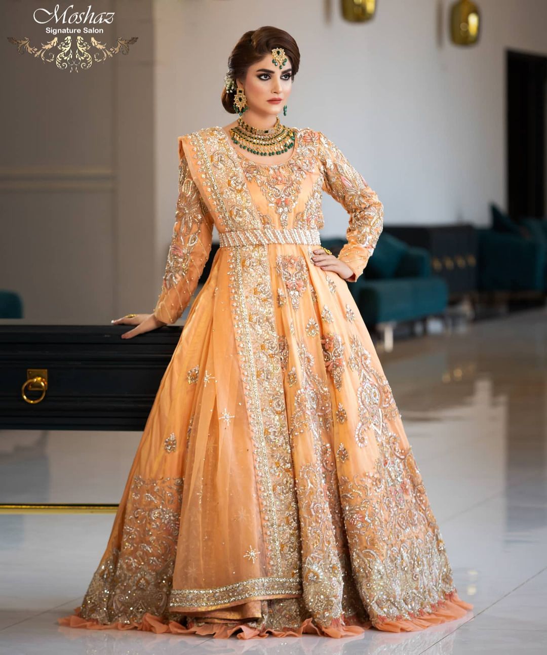 Gul-o-Gulzar Famed Aliya Ali's Bridal shoot | Reviewit.pk