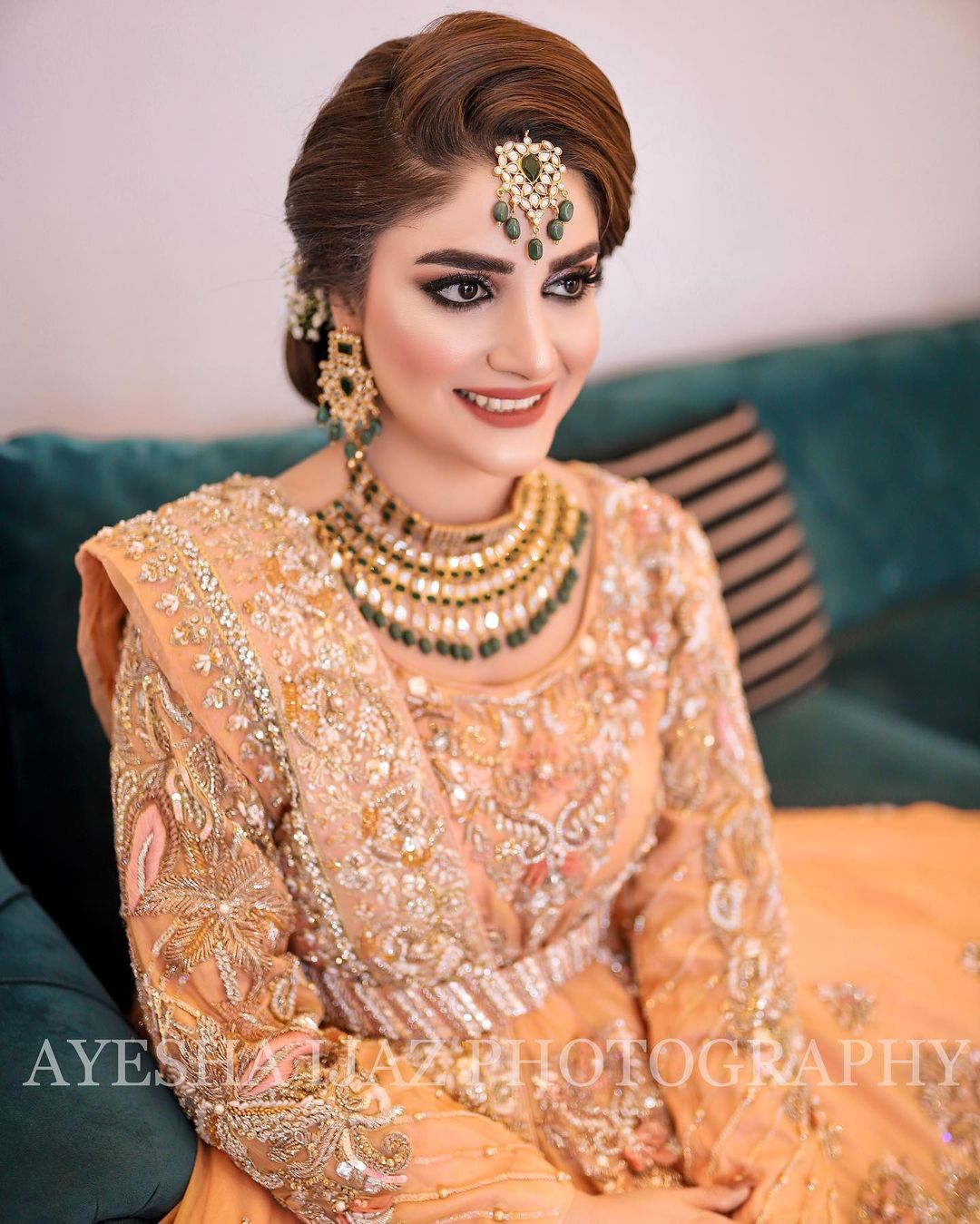 Gul-o-Gulzar Famed Aliya Ali's Bridal shoot | Reviewit.pk