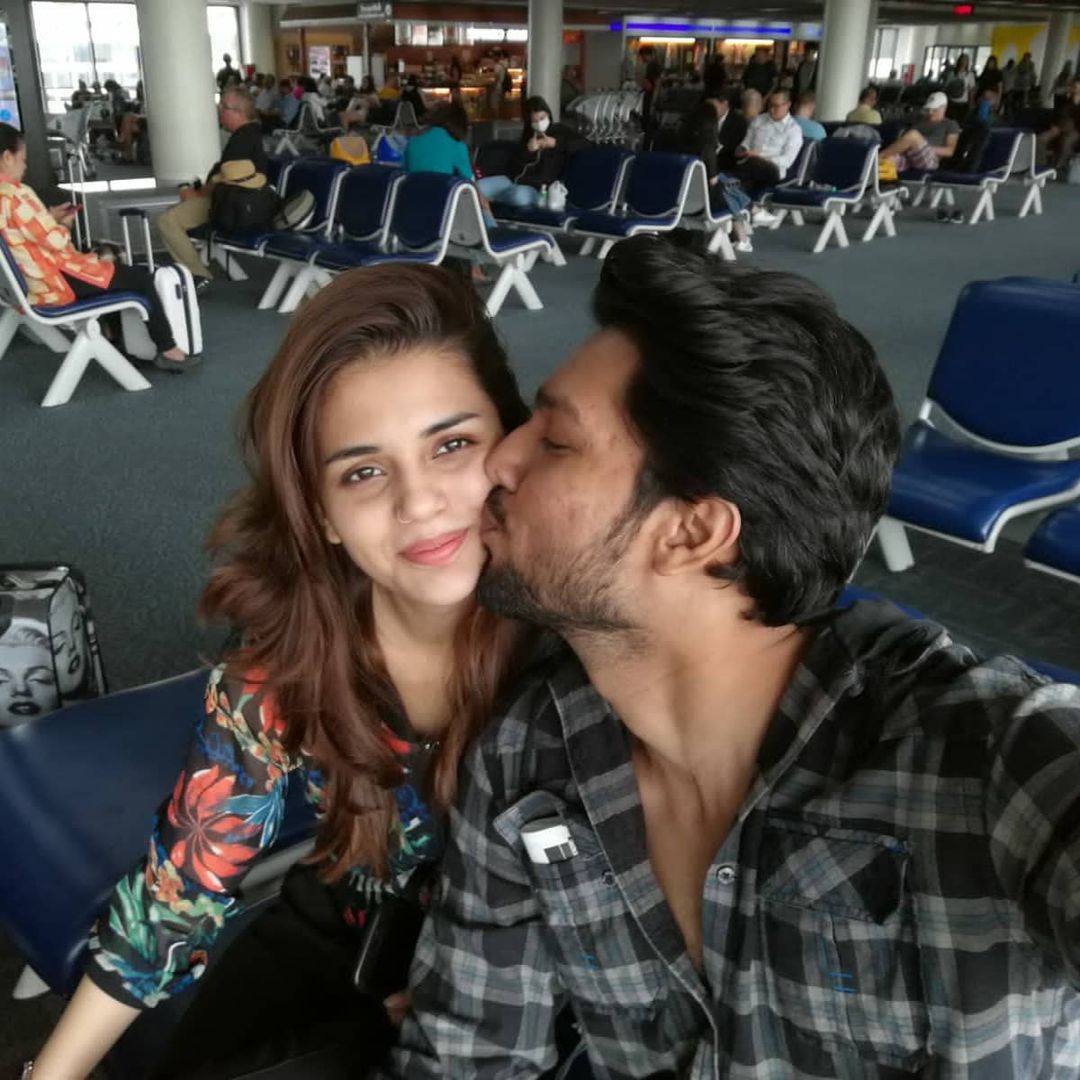 Adorable Pictures Of Celebrity Couple Faiza Ashfaq And Danish Hayat ...