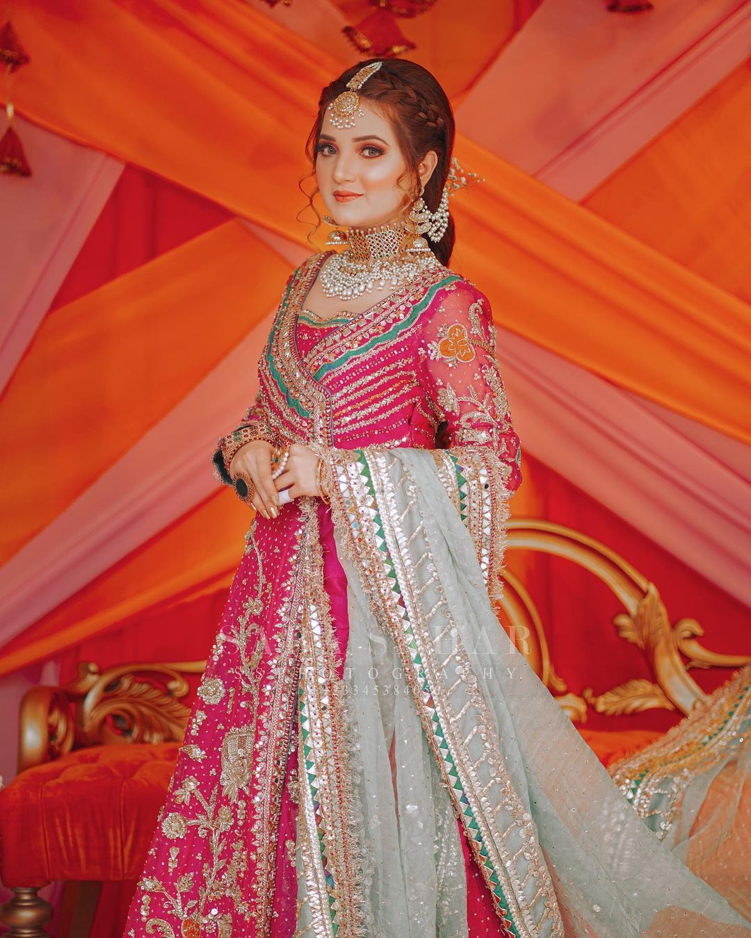 Tik Tok Star Rabeeca Khan Looks Vibrant In Her Latest Bridal Shoot ...