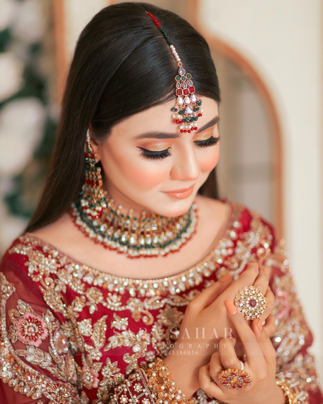 Tiktok Star Areeqa Haq Dolled Up For A Bridal Shoot | Reviewit.pk