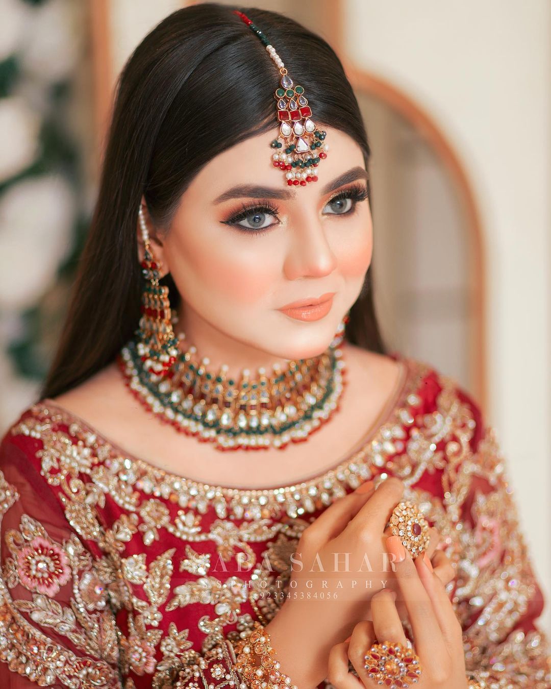 Tiktok Star Areeqa Haq Dolled Up For A Bridal Shoot | Reviewit.pk