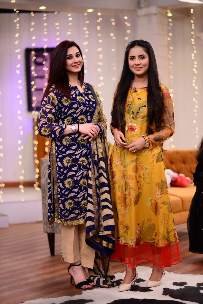 News Anchor Kiran, Danish Nawaz, Samra and Ahmed Shah in GMP | Reviewit.pk