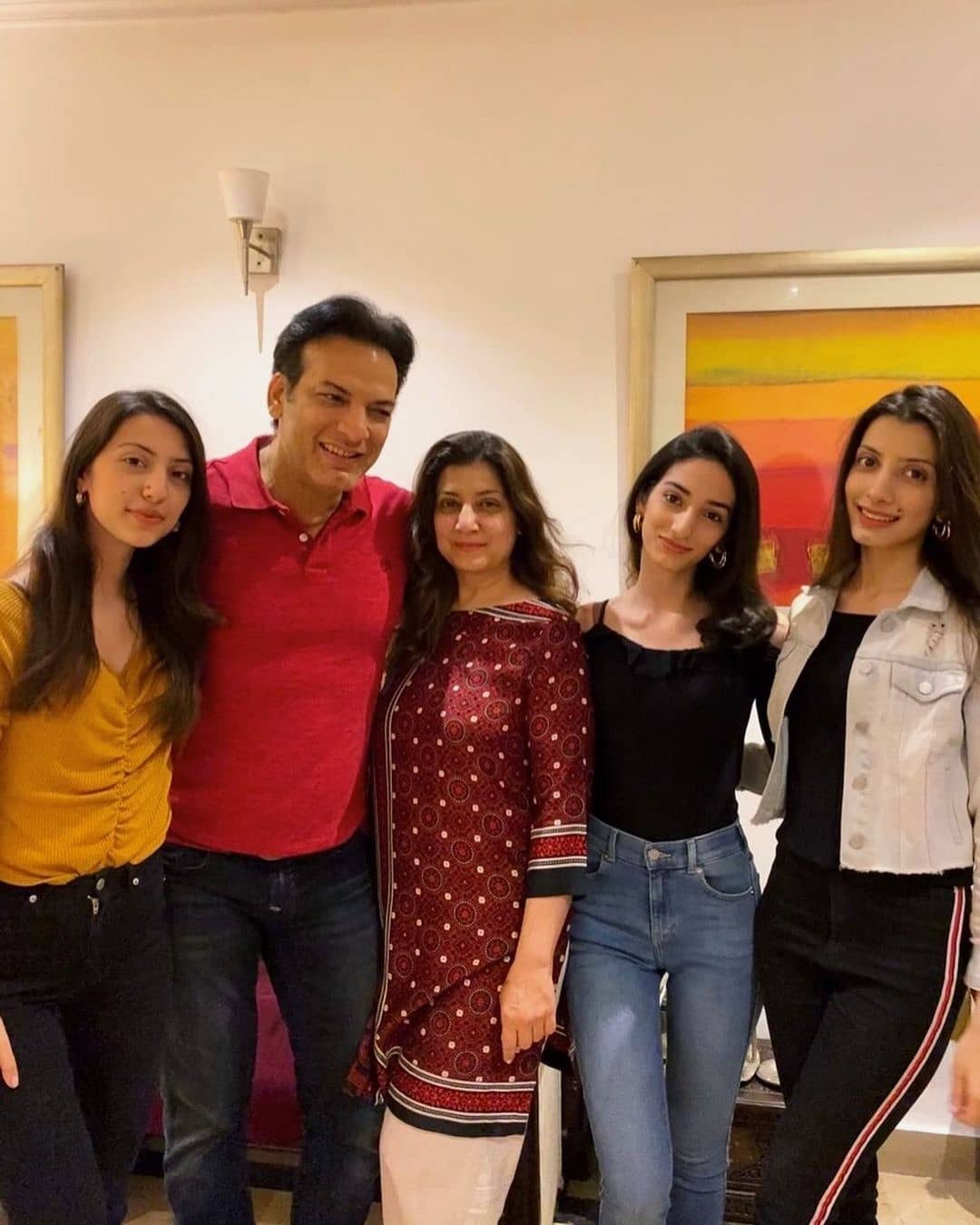 Saleem Sheikh Celebrating Birthday With Family - Adorable Pictures ...