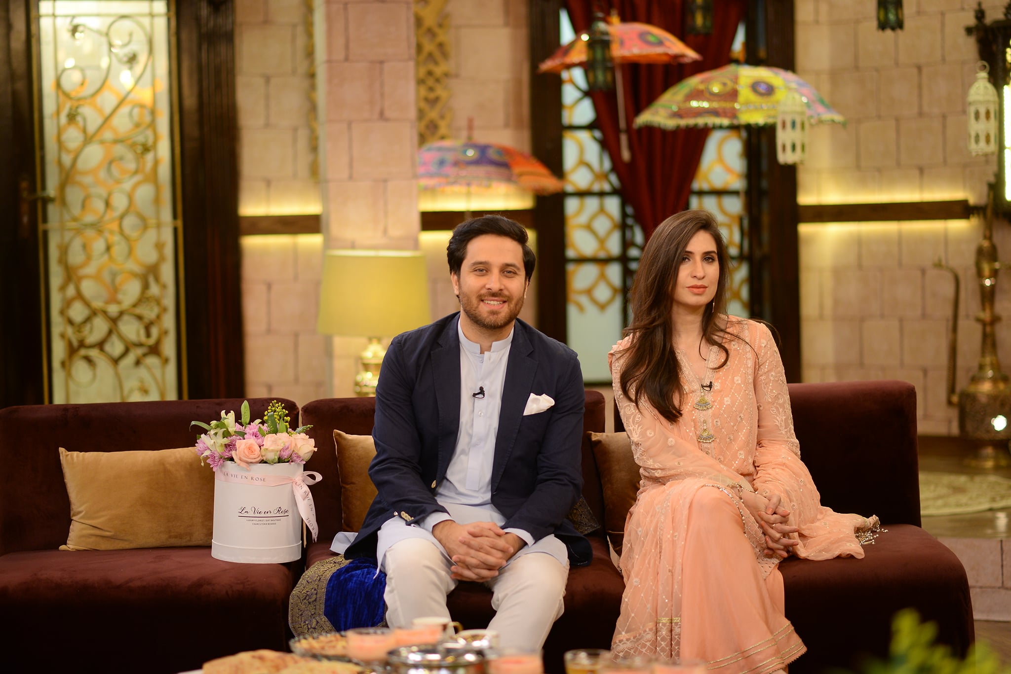 Haroon Shahid And Shafaat Ali With Their Wives At Shan-e-Suhoor ...