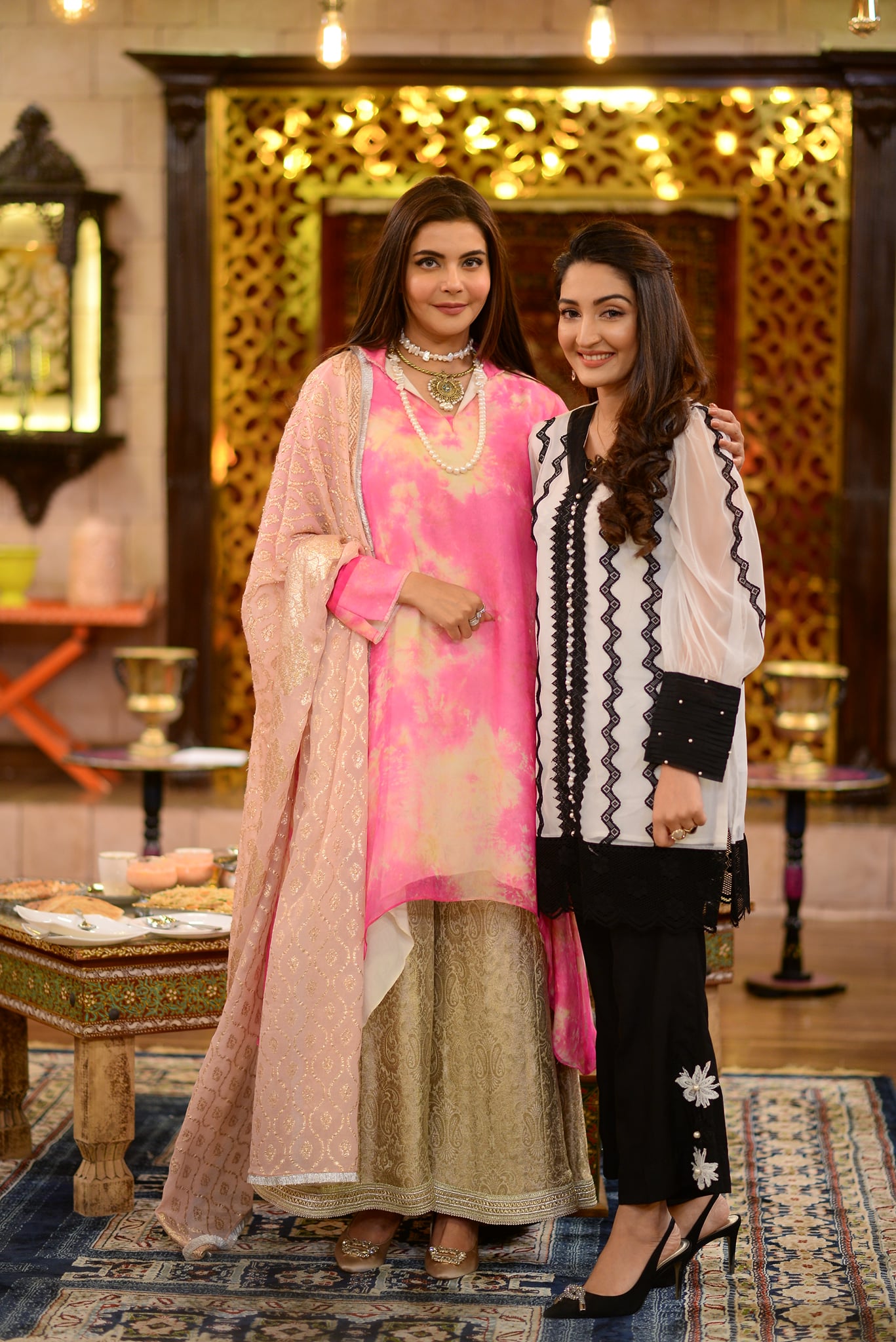 Haroon Shahid And Shafaat Ali With Their Wives At Shan-e-Suhoor ...