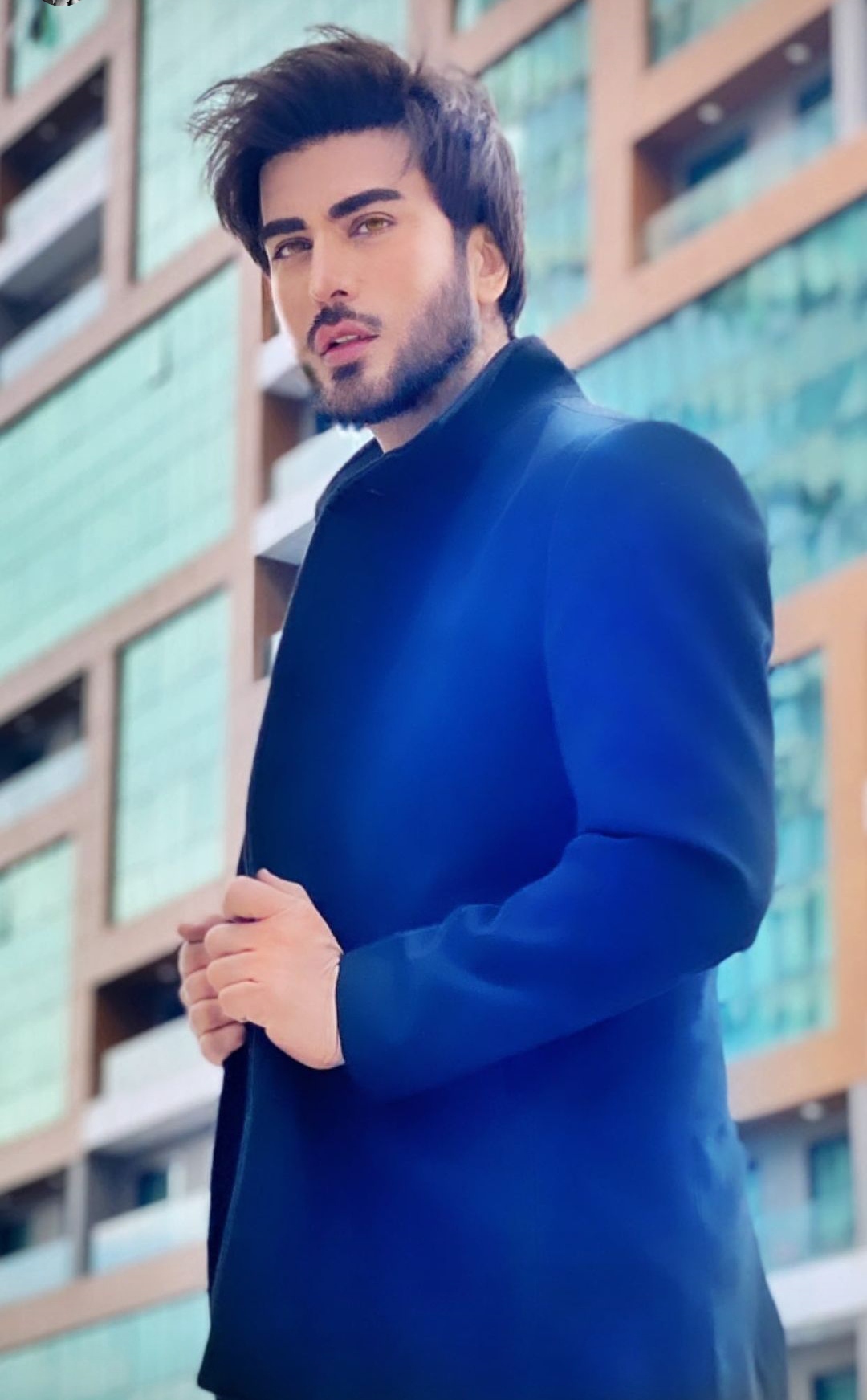 Imran Abbas Spotted With Ertugrul Famed Burcin Abdullah | Reviewit.pk