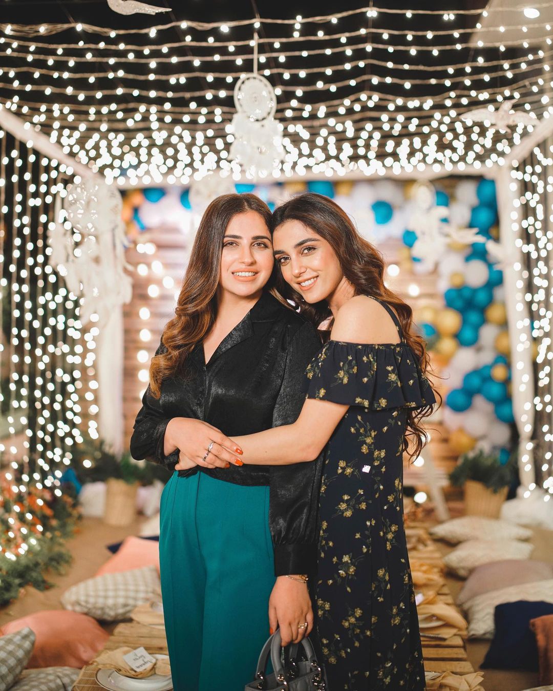 Maya Ali Spotted At Faiza Saqlain's Son's Birthday | Reviewit.pk