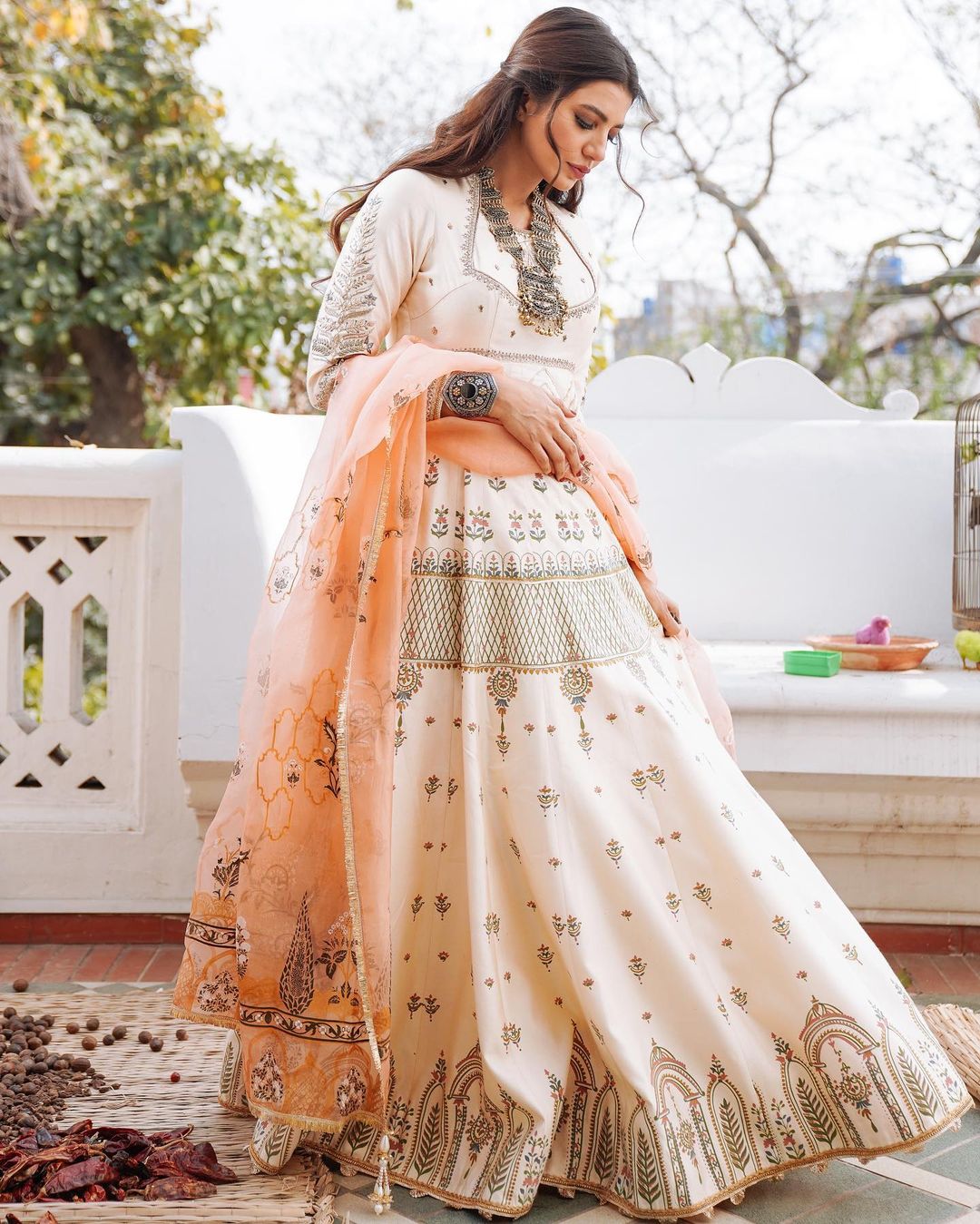 Mohsin Naveed Ranjha's Latest Eid Collection Featuring Rabia Butt ...