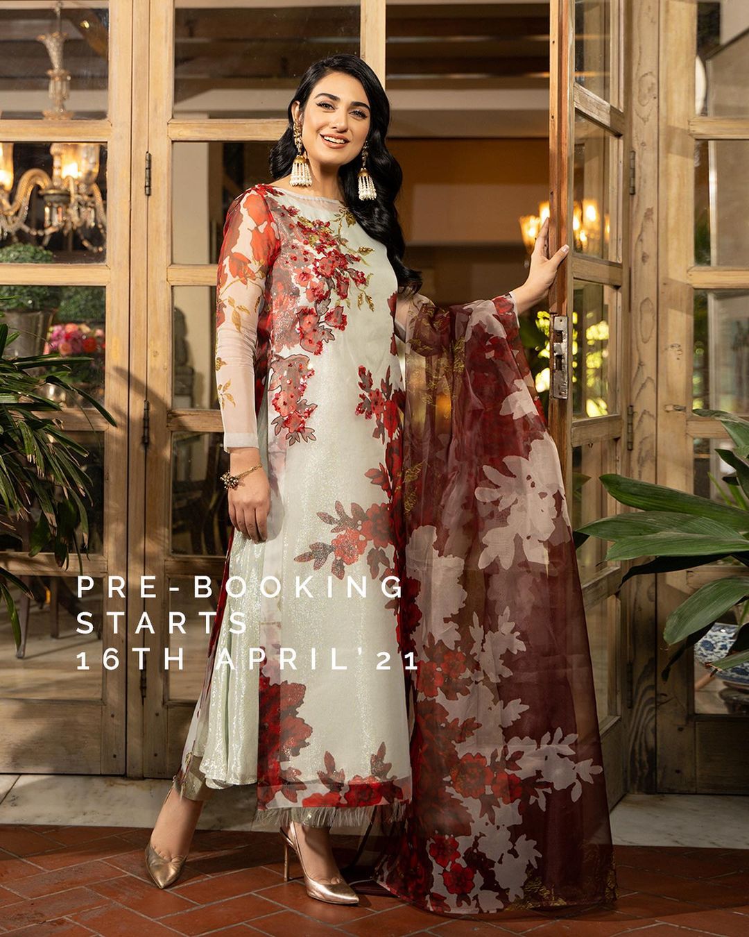 Lulusar Eid Luxe Featuring Sarah Khan | Reviewit.pk