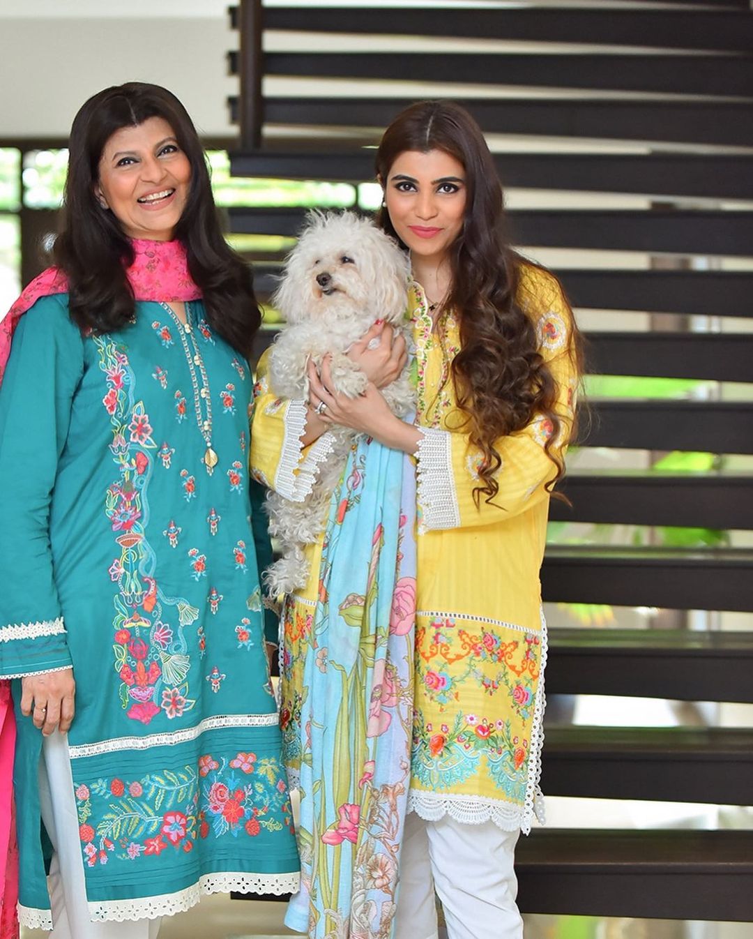 Rubina Ashraf With Her Daughter Minna Tariq- Adorable Pictures ...