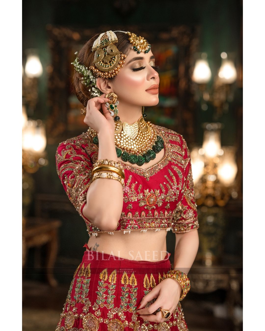 Azekah Daniel Stuns In The Bridal Attire By Ali Xeeshan Theater Studio ...