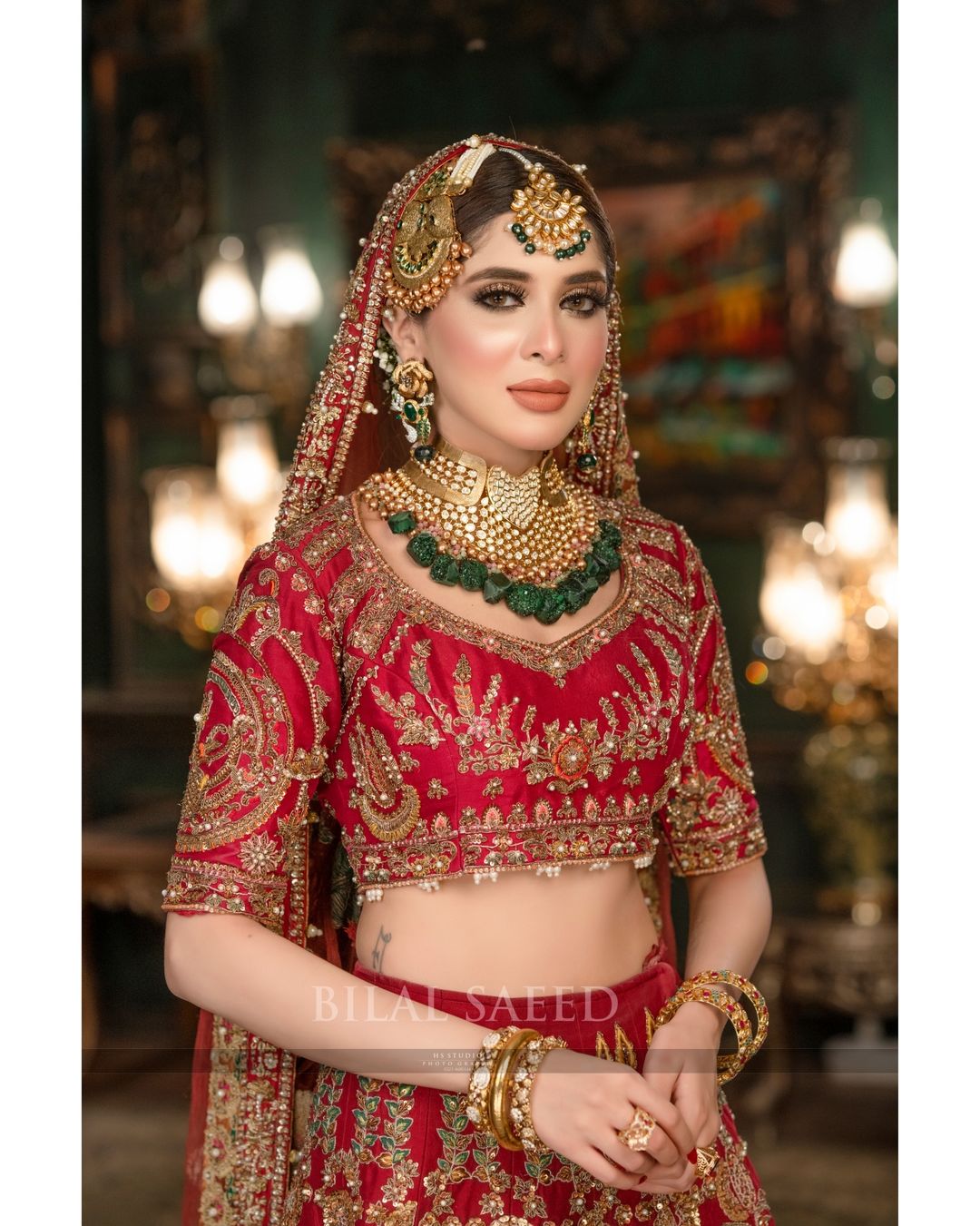 Azekah Daniel Stuns In The Bridal Attire By Ali Xeeshan Theater Studio ...