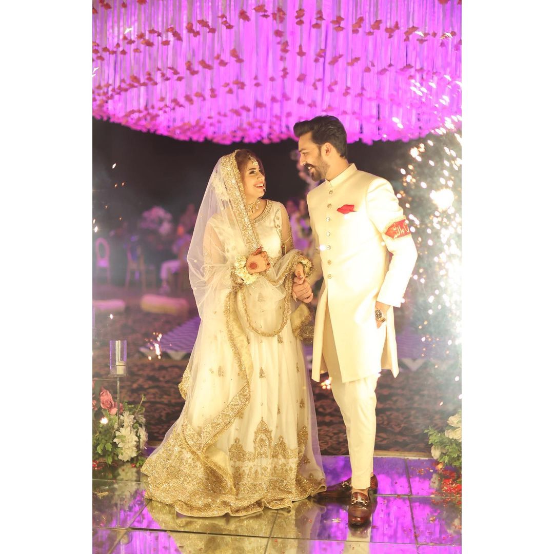 Beautiful Wedding Pictures Of TikTok Star Dr Madiha Khan And MJ Ahsan ...
