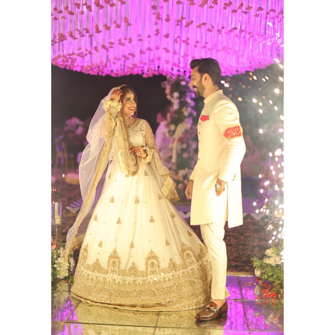 Beautiful Wedding Pictures Of TikTok Star Dr Madiha Khan And MJ Ahsan ...
