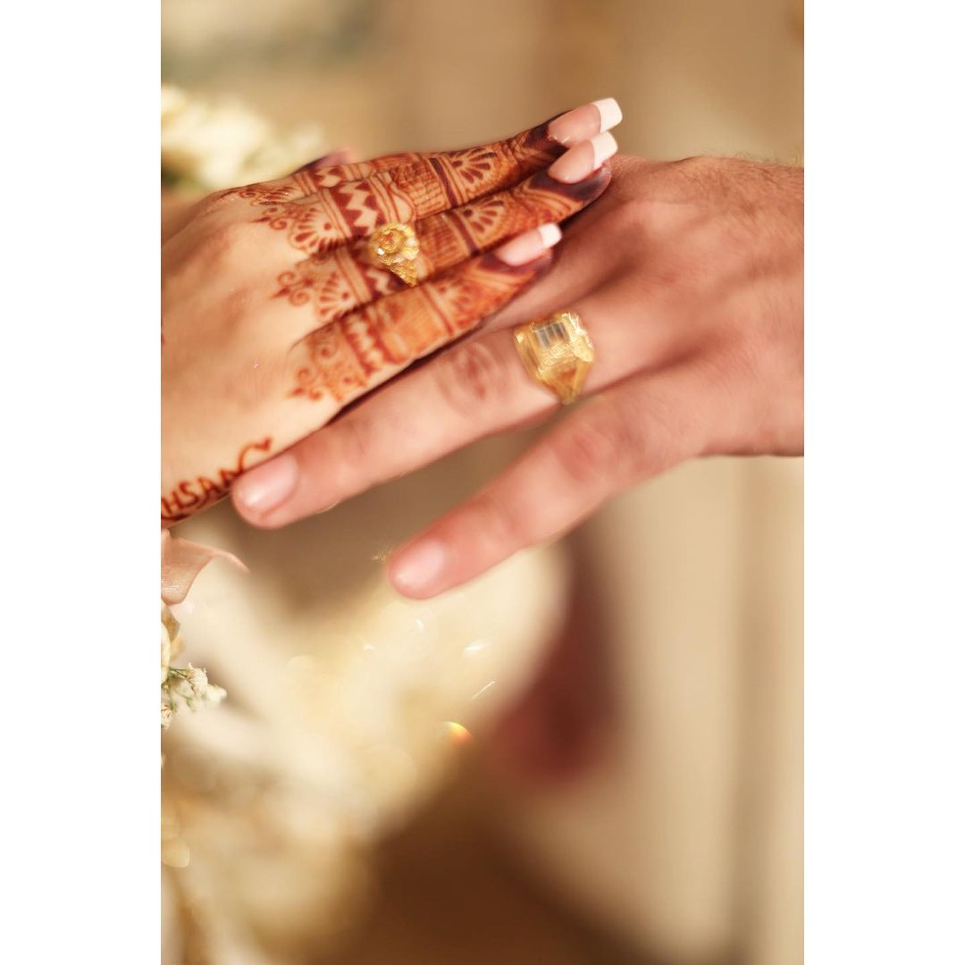 Beautiful Wedding Pictures Of TikTok Star Dr Madiha Khan And MJ Ahsan ...